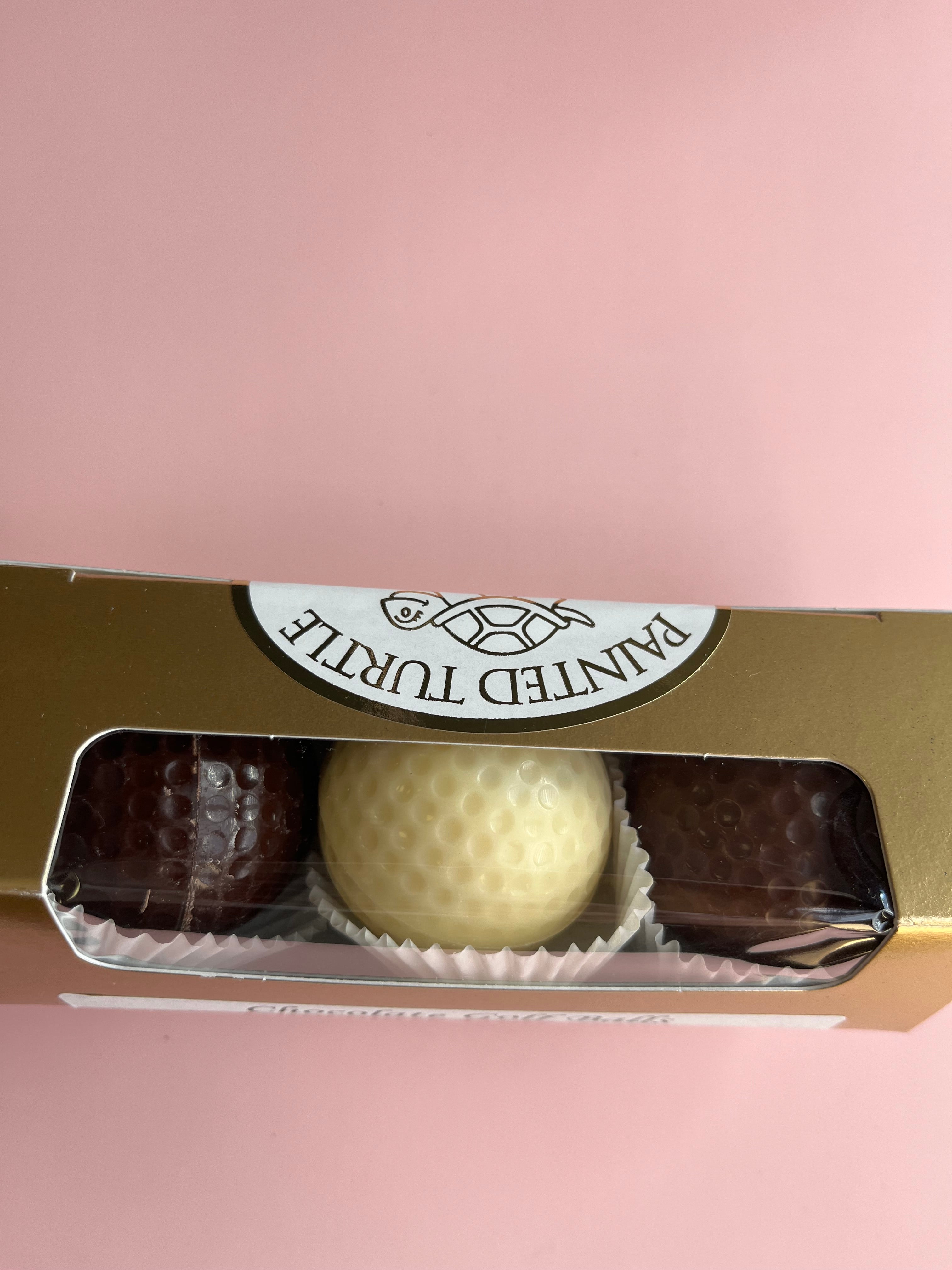 Chocolate Golf Balls – Painted Turtle Chocolatier